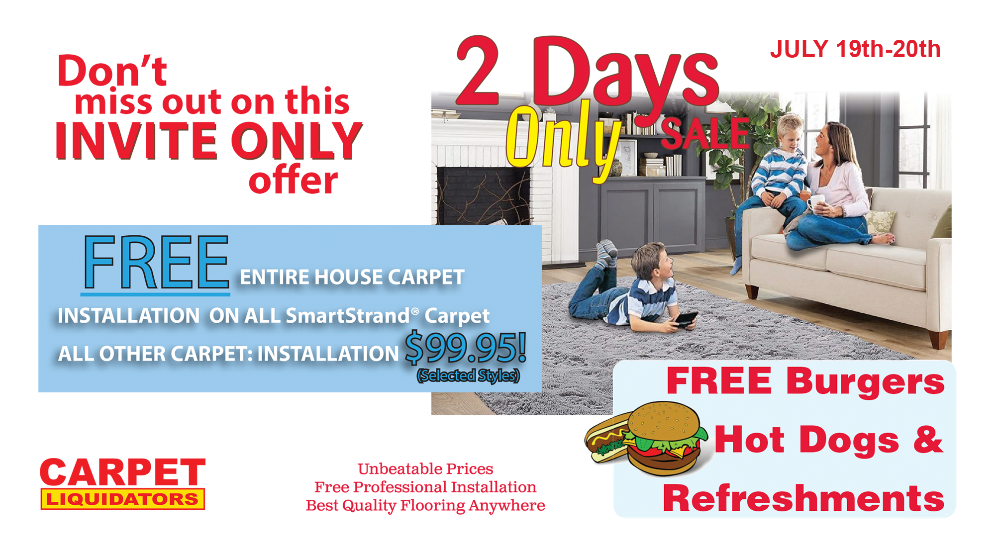 SUMMER SALE - NORTH SEATTLE - JULY 19 - 20